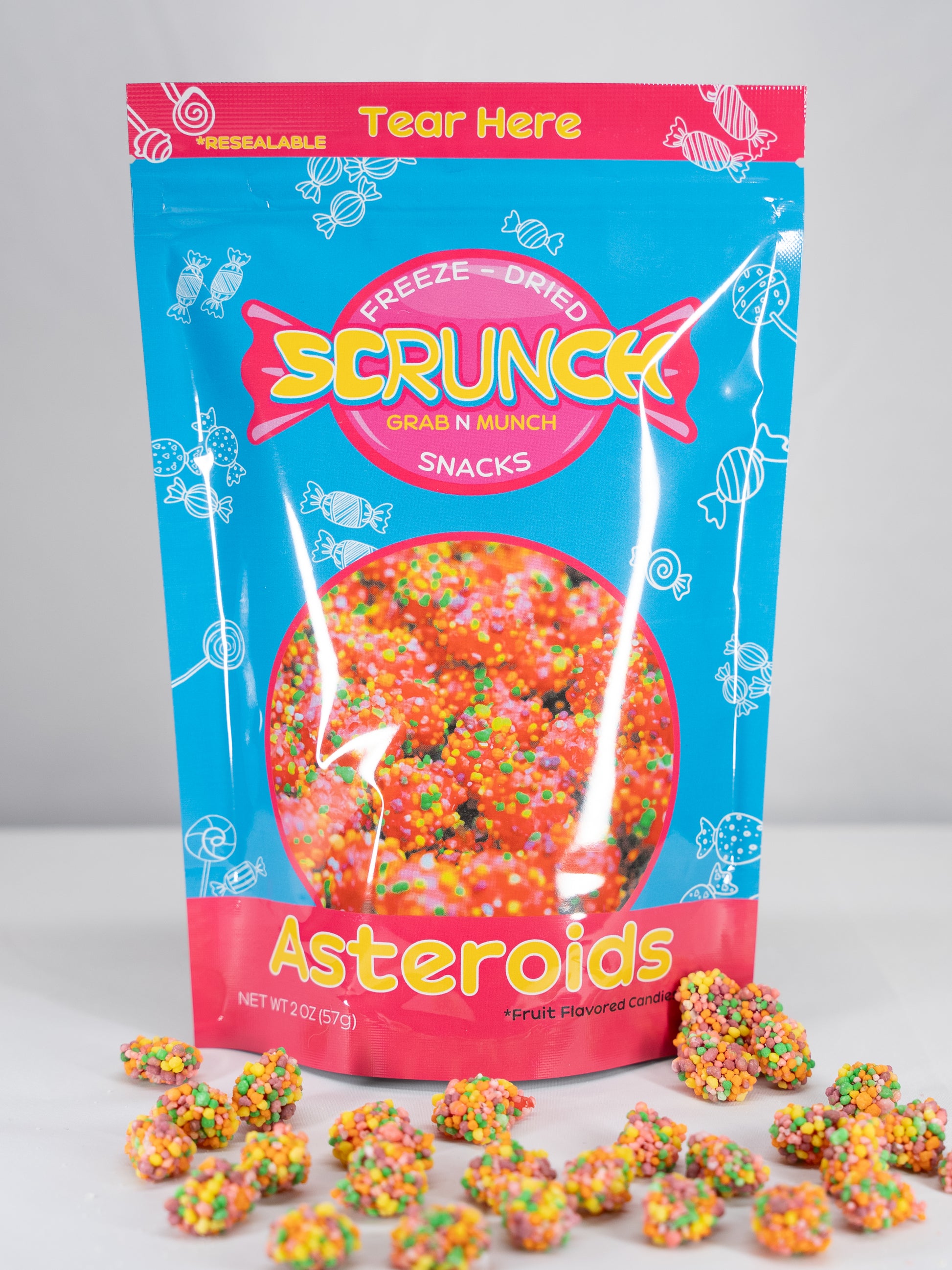 Asteroids – Scrunch Snacks